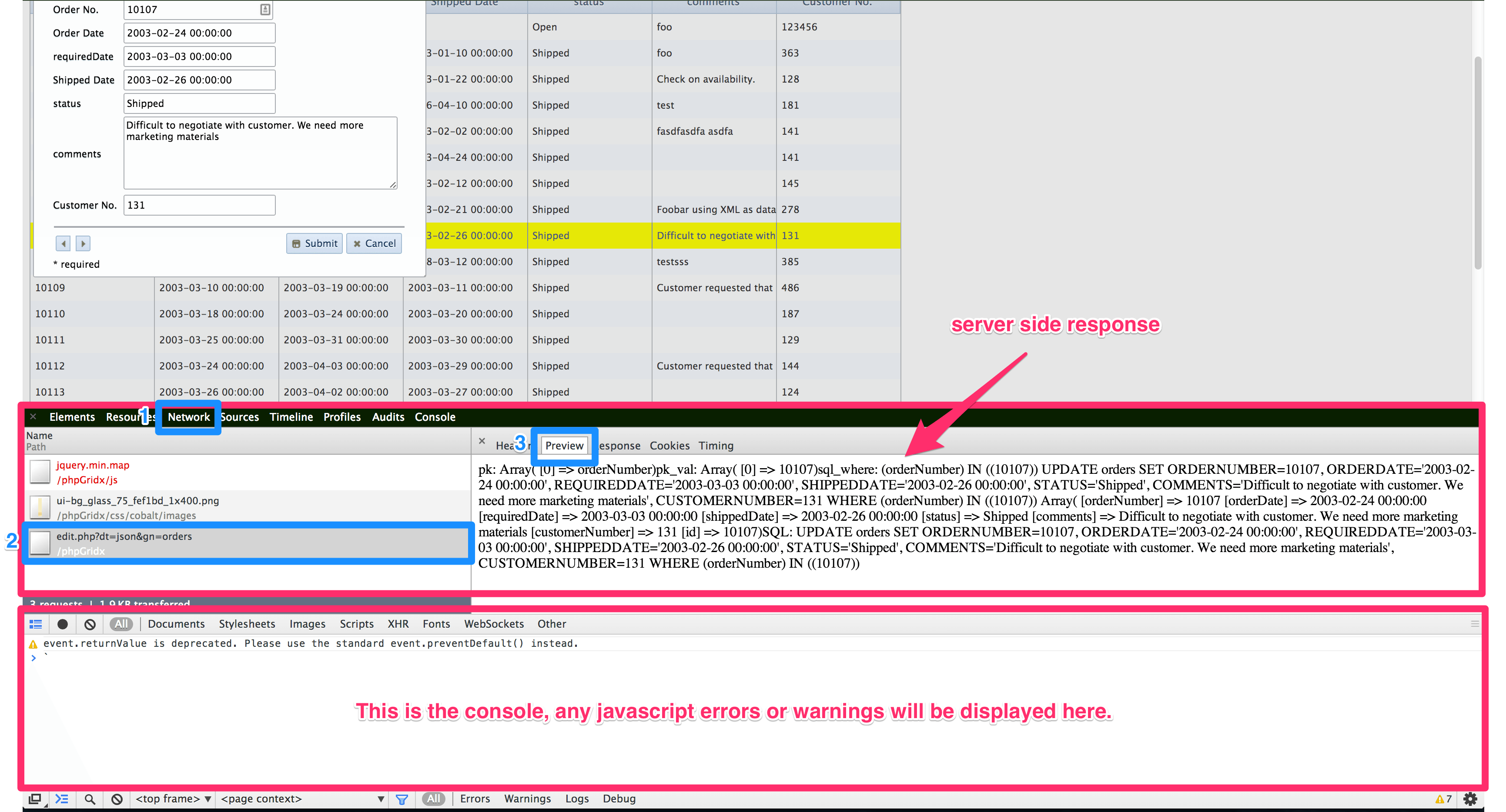 Cannot Save Or Edit Records How To Debug To Reveal Sql Error Details