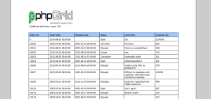 phpGrid Documentation & API Guide