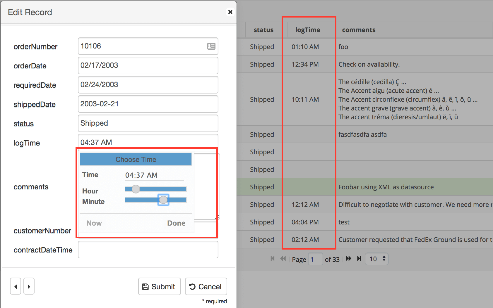 Timepicker Only Support Phpgrid Php Datagrid